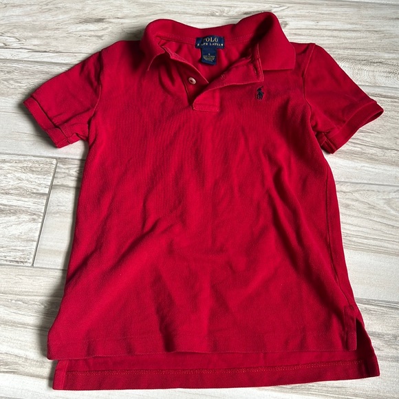 Polo Ralph Lauren | Shirts & Tops | Polo Ralph Lauren Red Polo Shirt 6 ...